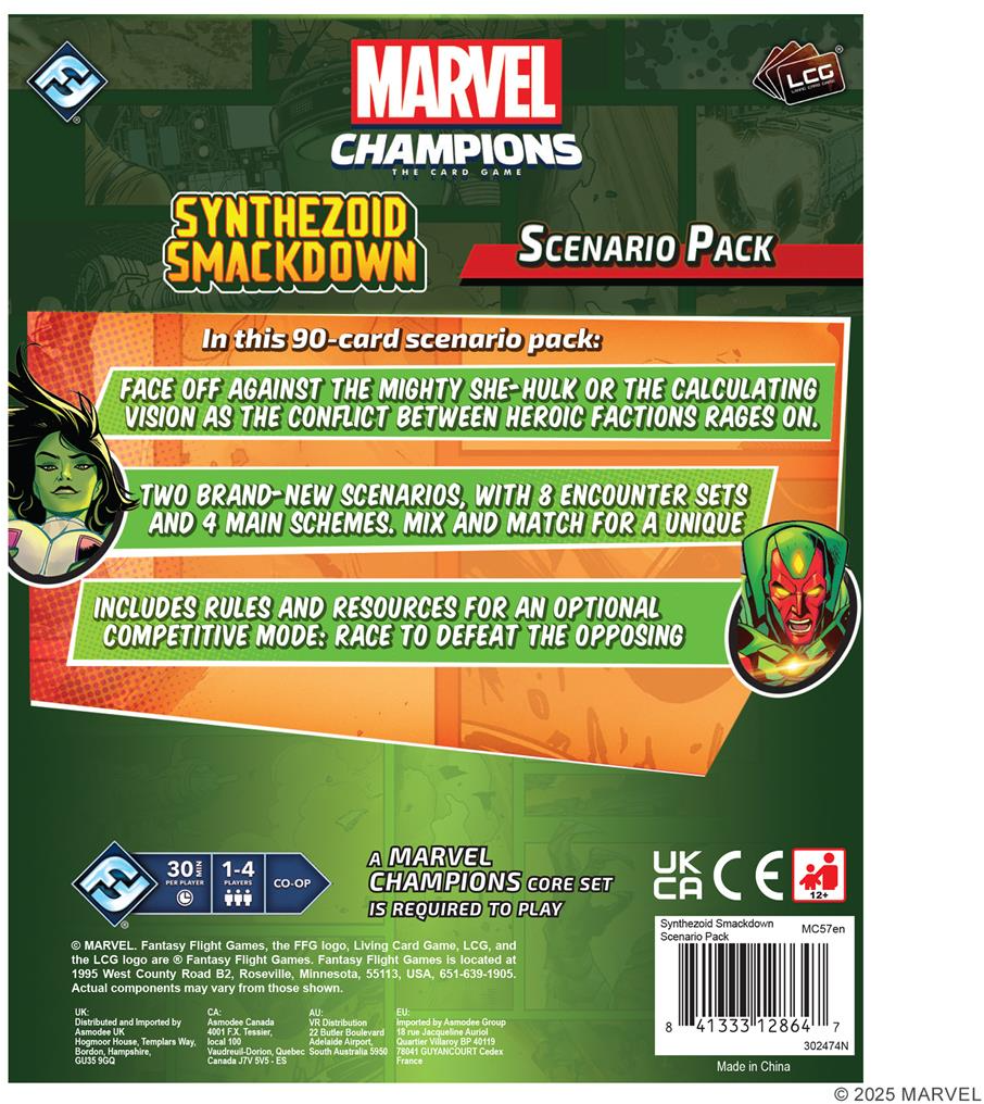 Marvel LCG - Synthezoid Smackdown Scenario Pack - kopen bij Spellenrijk.nl