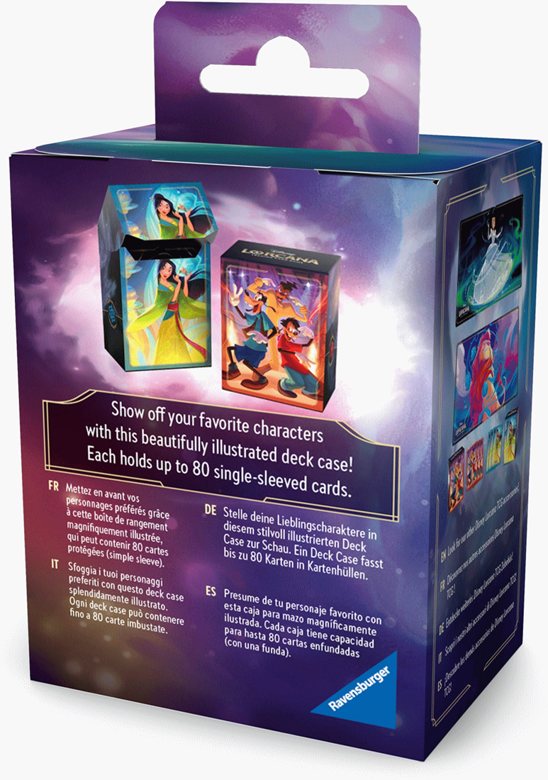 Disney Lorcana TCG - Fabled Deckbox - Mulan - kopen bij Spellenrijk.nl