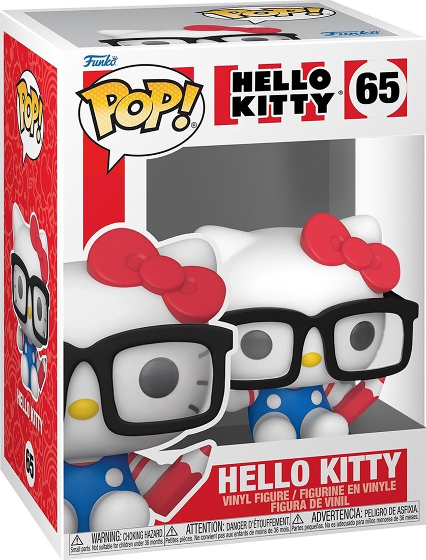 Funko Pop! - Hello Kitty - Hello Kitty Nerd #65 - kopen bij Spellenrijk.nl