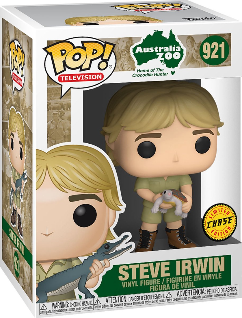 Funko Pop! - Crocodile Hunter - Steve Irwin Chase Variant #921 - kopen ...