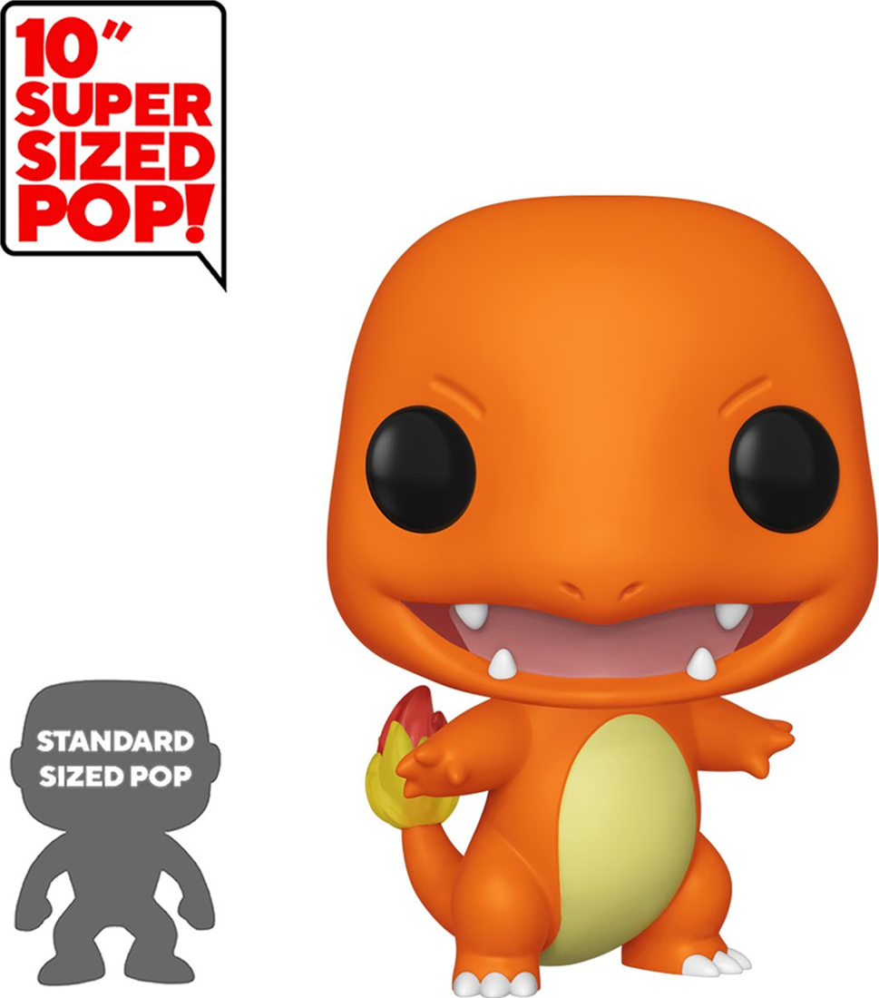Funko Pop! Jumbo - Pokemon - Charmander #456 - kopen bij Spellenrijk.nl