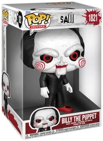 Funko Pop! Jumbo - SAW - Billy The Puppet #1821 - kopen bij Spellenrijk.nl