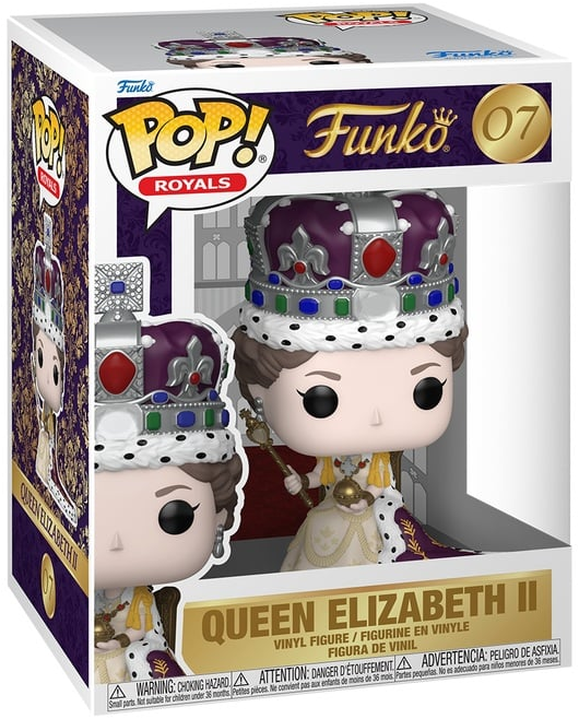 Funko Pop! - Premium Queen Elizabeth - Queen Elizabeth Coronation #07 ...