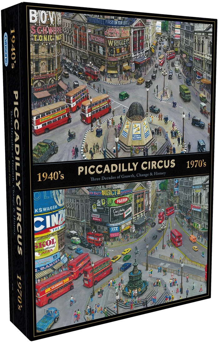 Bryan Evans - Through the Decades - Piccadilly Circus Puzzel (1000 stukjes) - kopen bij ...