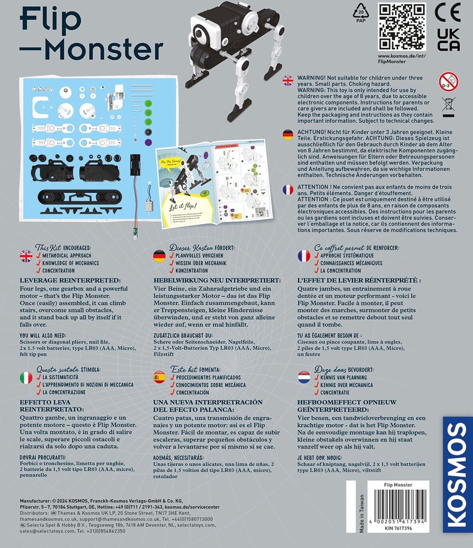 Flip Monster Robot - kopen bij Spellenrijk.nl