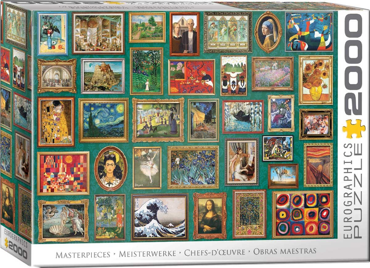 Masterpieces Puzzel (2000 stukjes) - kopen bij Spellenrijk.nl