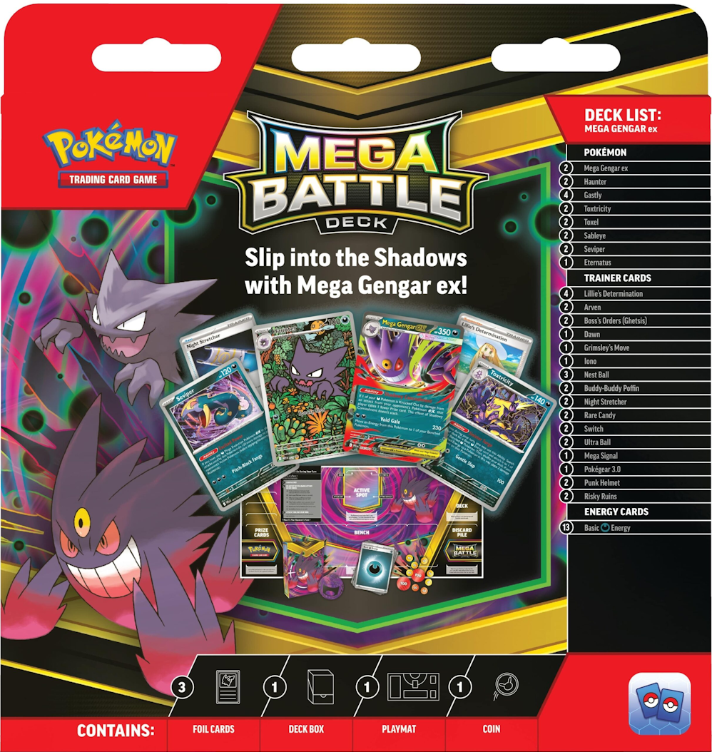 Mega Gengar Kaart Pokemon M Gengar EX 5
