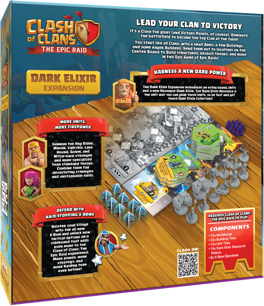 Clash of Clans The Epic Raid - Dark Elixir - kopen bij Spellenrijk.nl