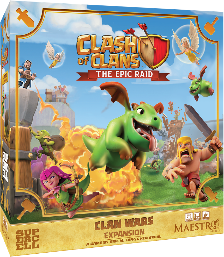Clash of Clans The Epic Raid - Clan Wars - kopen bij Spellenrijk.nl