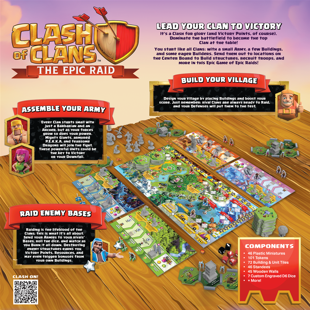 Clash of Clans The Epic Raid - kopen bij Spellenrijk.nl