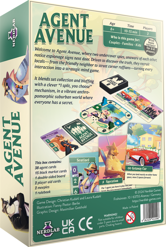 Agent Avenue - Card Game - kopen bij Spellenrijk.nl