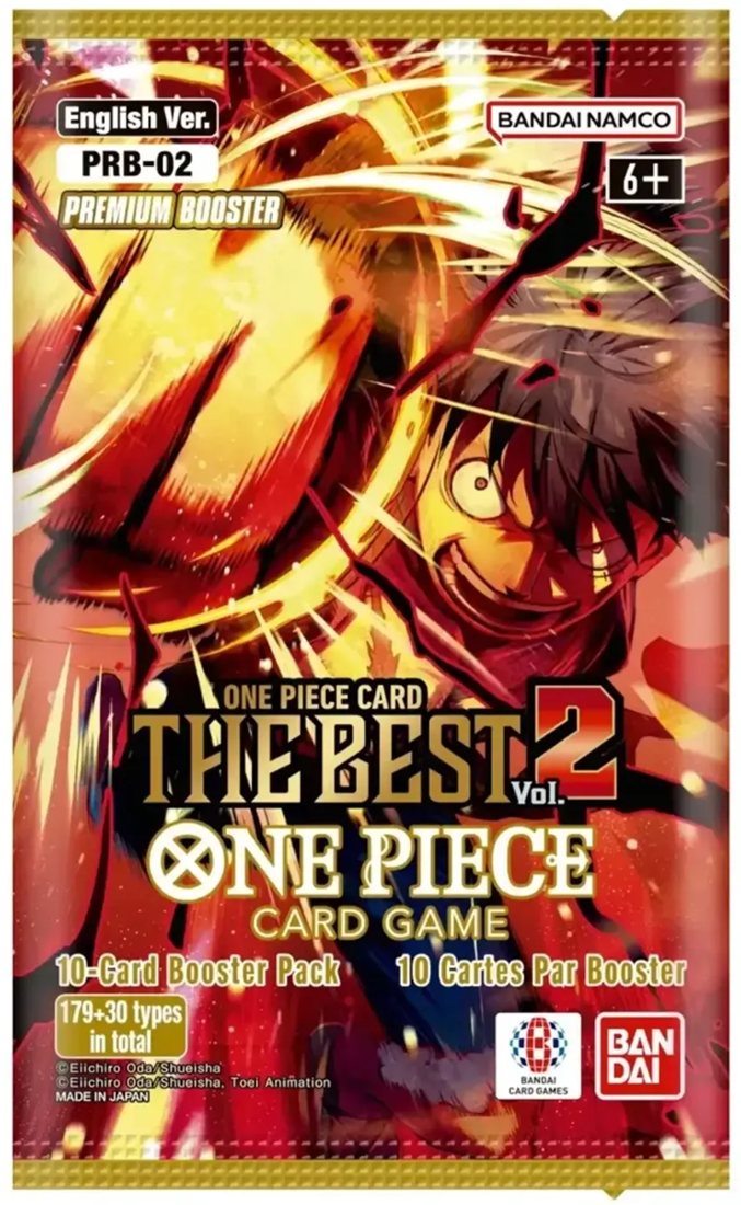 One Piece - The Best Volume 2 Premium Booster Pack (PRB-02) - kopen bij Spellenrijk.nl
