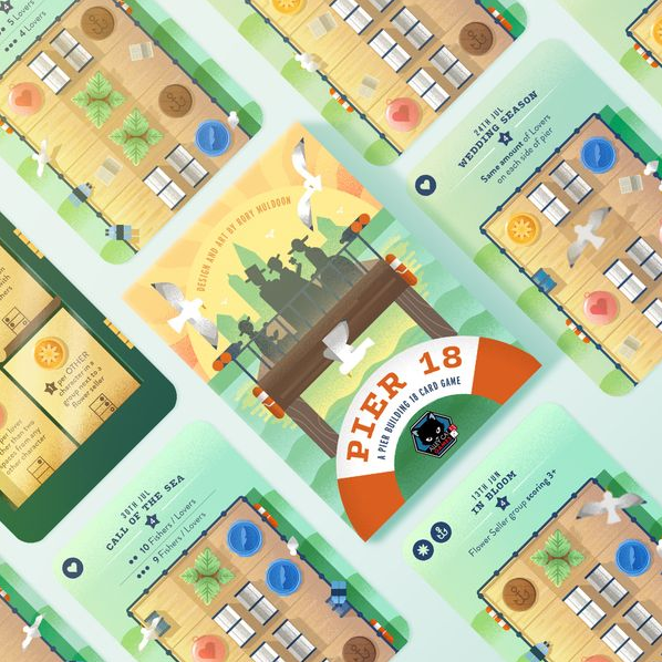 Pier 18 - Card game - kopen bij Spellenrijk.nl