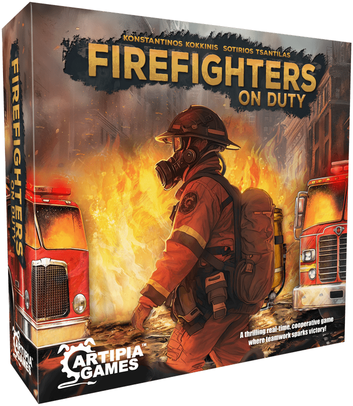 Firefighter Board Game 3 Dimensional