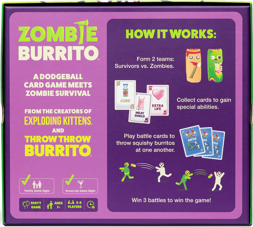Zombie Burrito - Party game - kopen bij Spellenrijk.nl