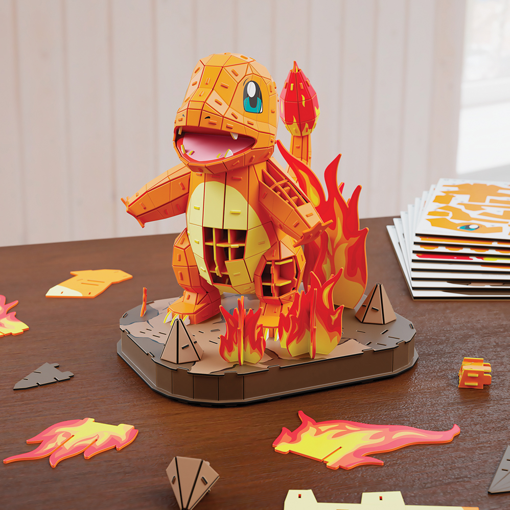 4D Build Pokemon - Charmander 3D Bouwpakket (241 stukjes) - kopen bij ...