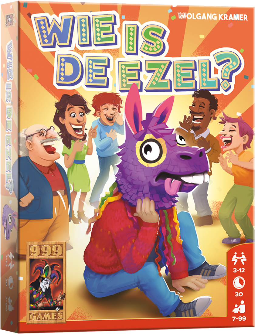 Wie is de Ezel? - kopen bij Spellenrijk.nl