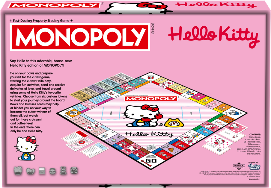 Monopoly Hello Kitty - kopen bij Spellenrijk.nl