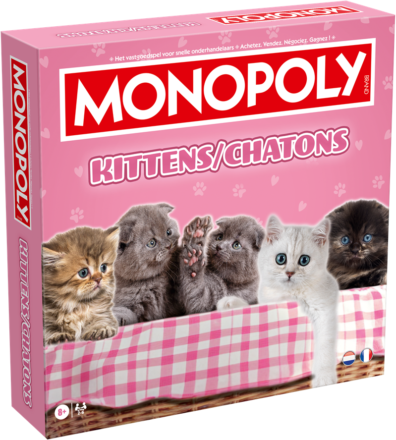 Monopoly - Kittens / Chatons - kopen bij Spellenrijk.nl