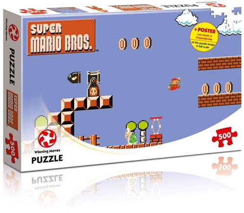 Puzzelen met Super Mario