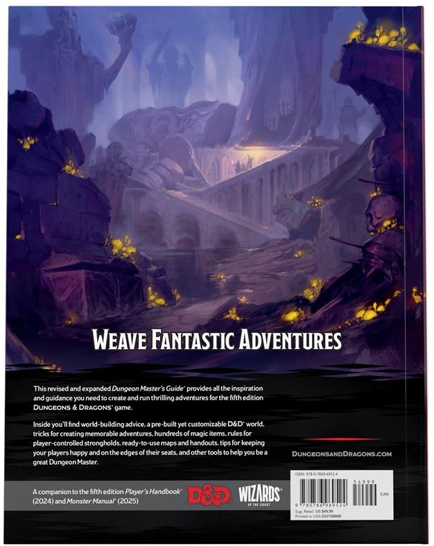 D&D 5.0 - 2024 Dungeon Master's Guide (beschadigd) - kopen bij ...